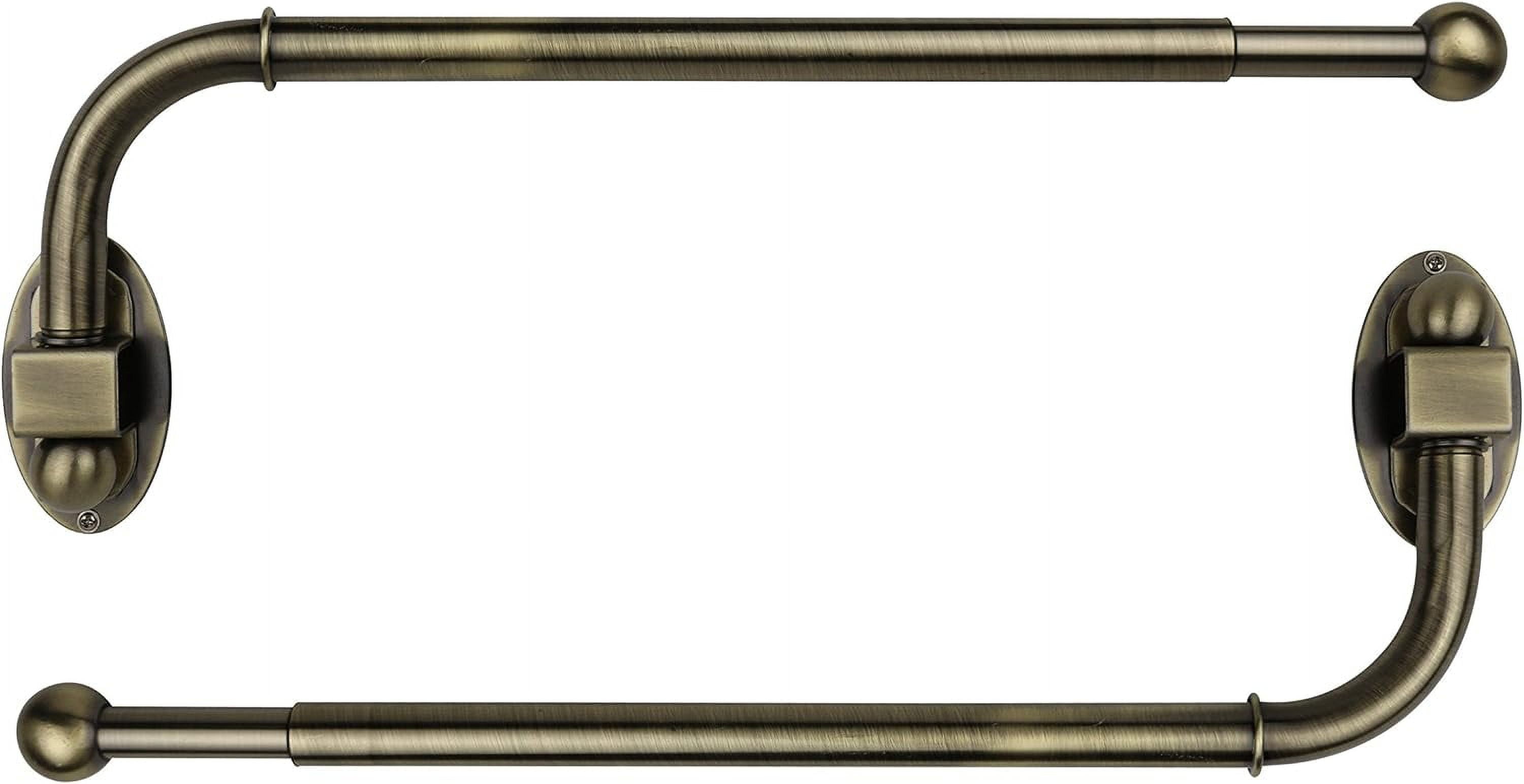 Set of 2 Swing Arm Rods, 3/4-inch Diameter, 14-inch to 24-inch, Antique ...