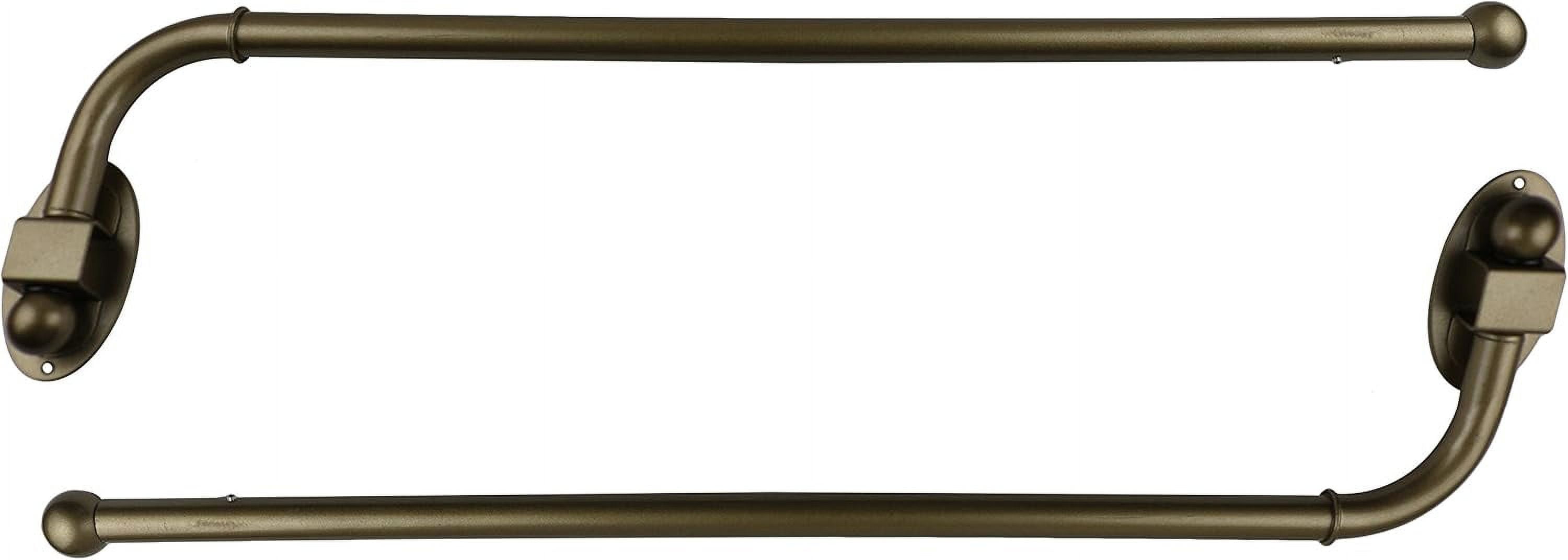 Set of 2 Swing Arm Rods, 3/4-inch Diameter, 14-inch to 24-inch, Antique ...