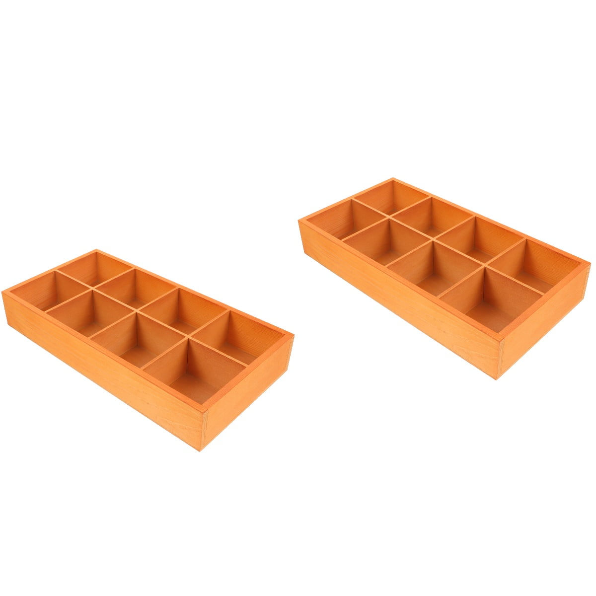 Set of 2 Tea Bag Storage Box Organizer Sugar Packet Holder Jewelry ...