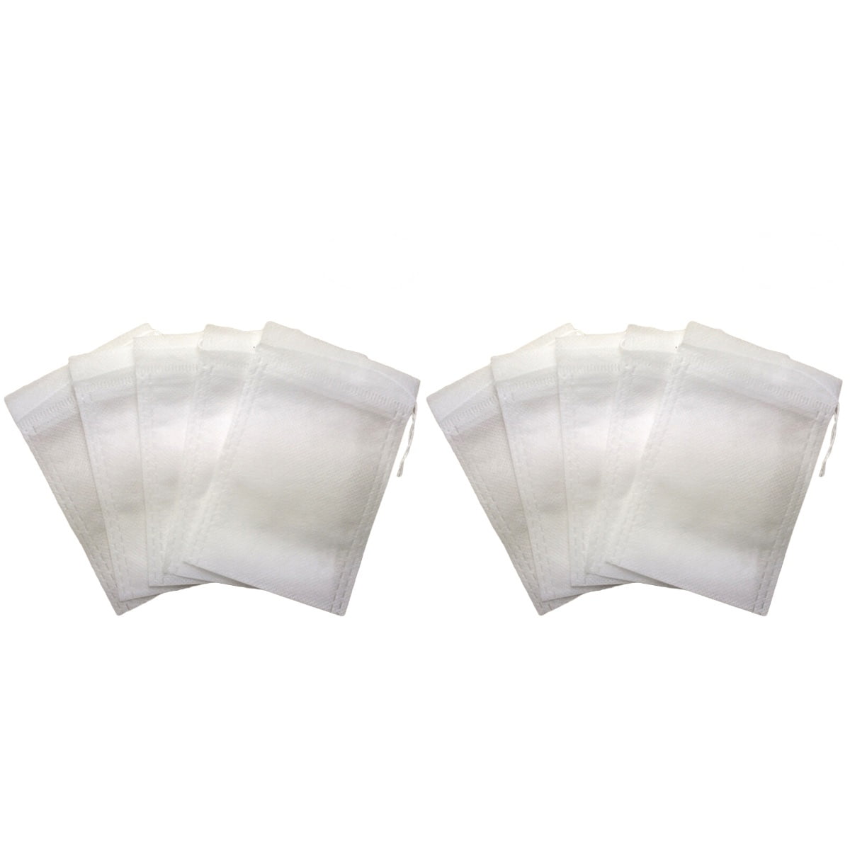 Set of 2 Tea Bag Supplies Non-toxic Tea Bags 80x120mm - Walmart.com