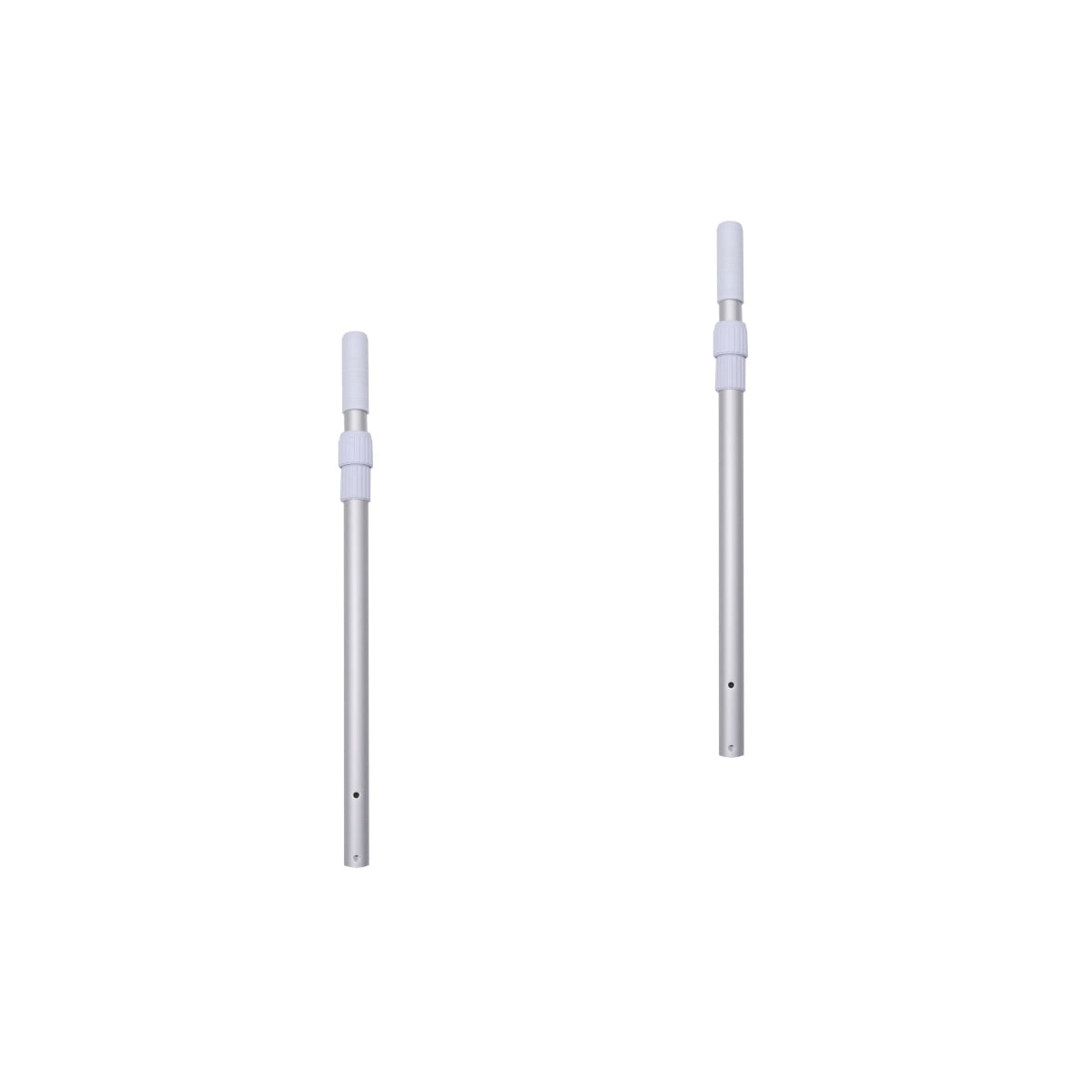 Set of 2 Telescoping Pool Cleaning Pole Swimming Environment - Walmart.com