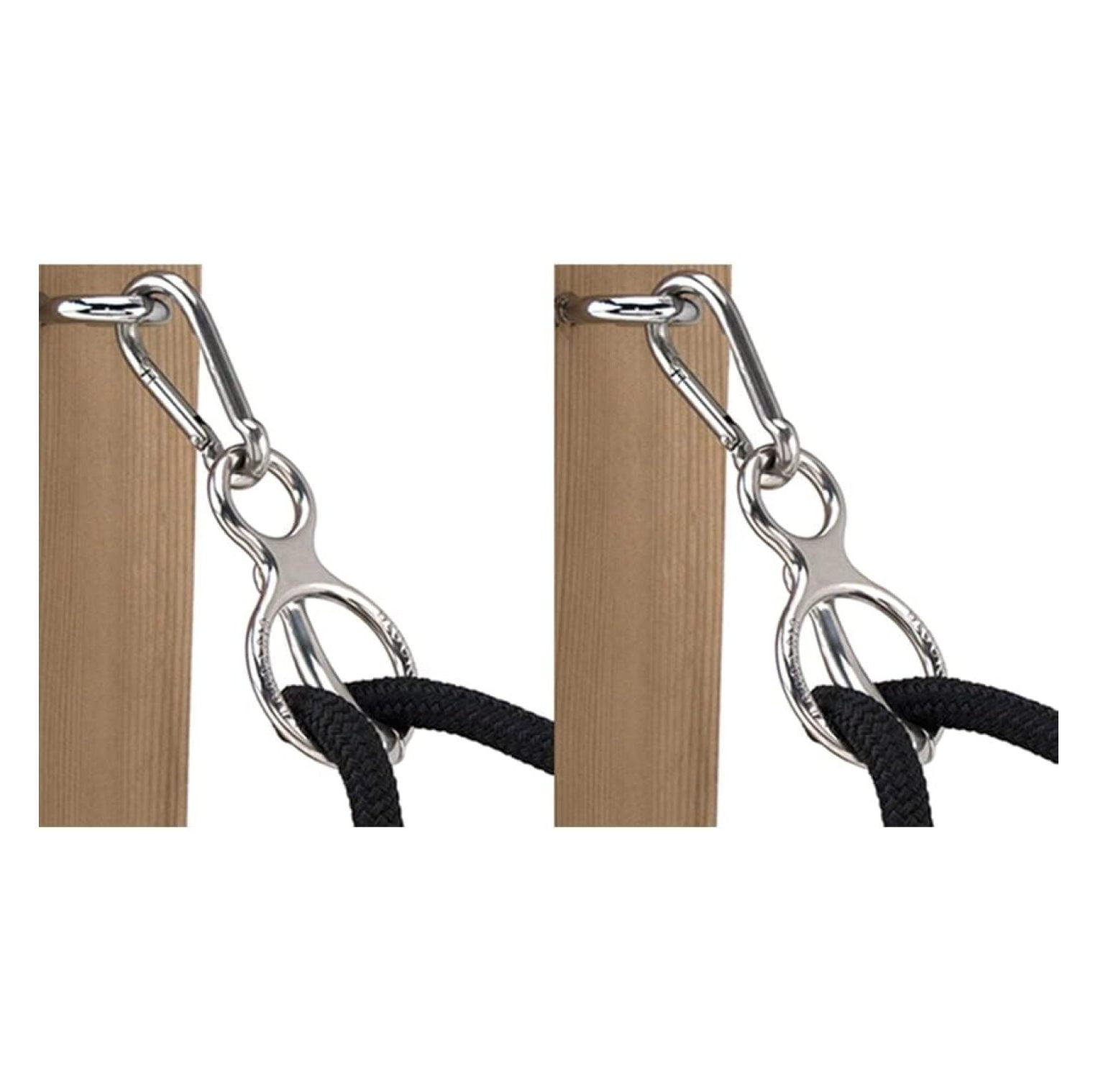 [ Set of 2 Tie Ring || Horse Tie Ring Stainless Steel - Walmart.com