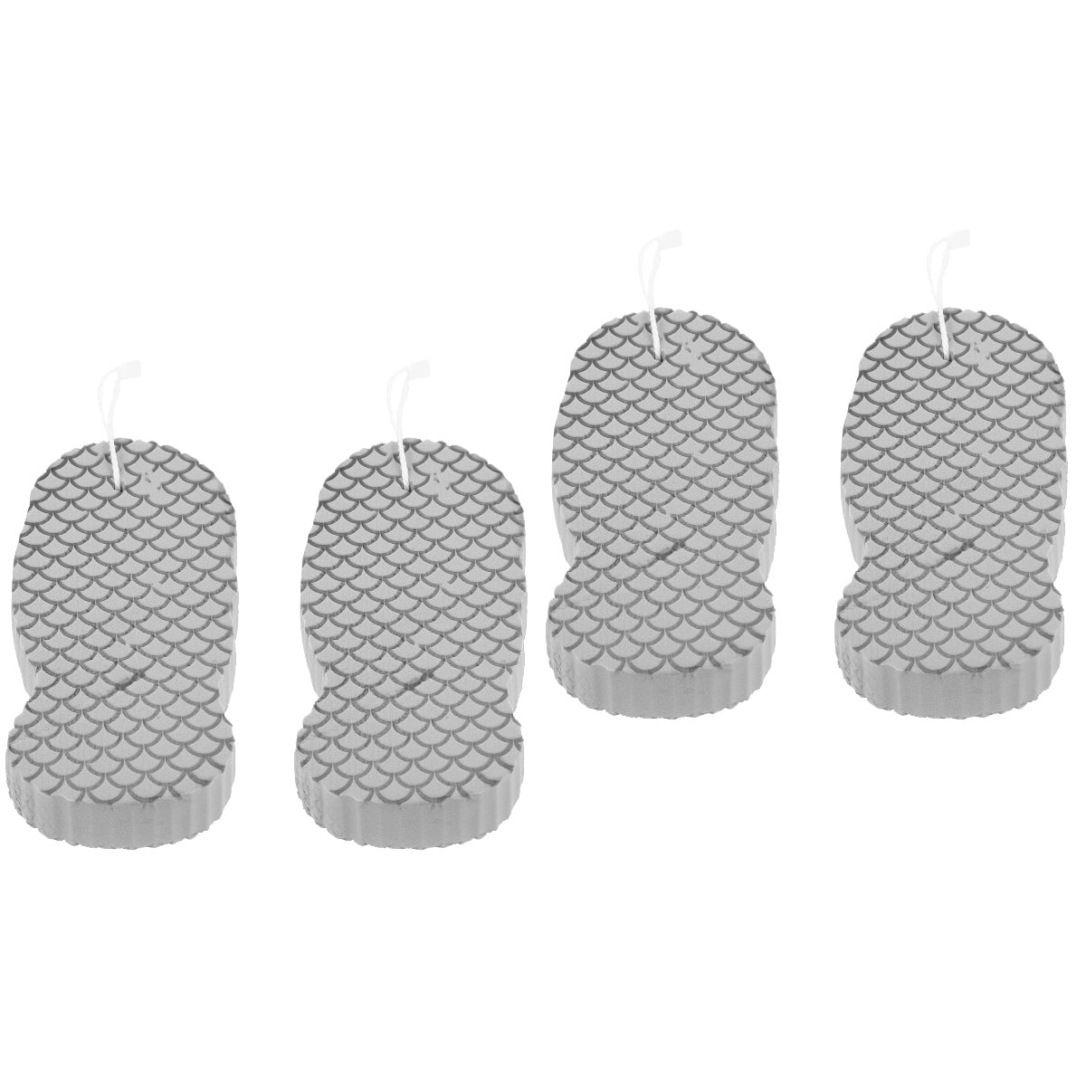 Set of 2 Tools for Kids Bath Sponge Bathing Sponge Miss 13x6.2cm Grey ...