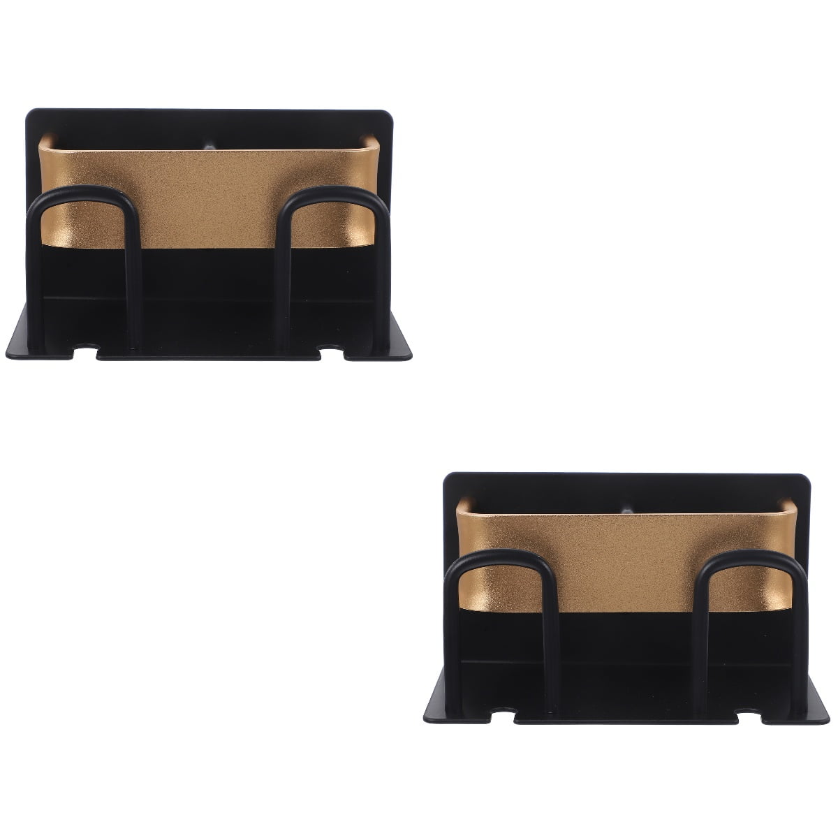 Set of 2 Toothbrush Cup Rack Bathroom Accessory Storage Shelves ...