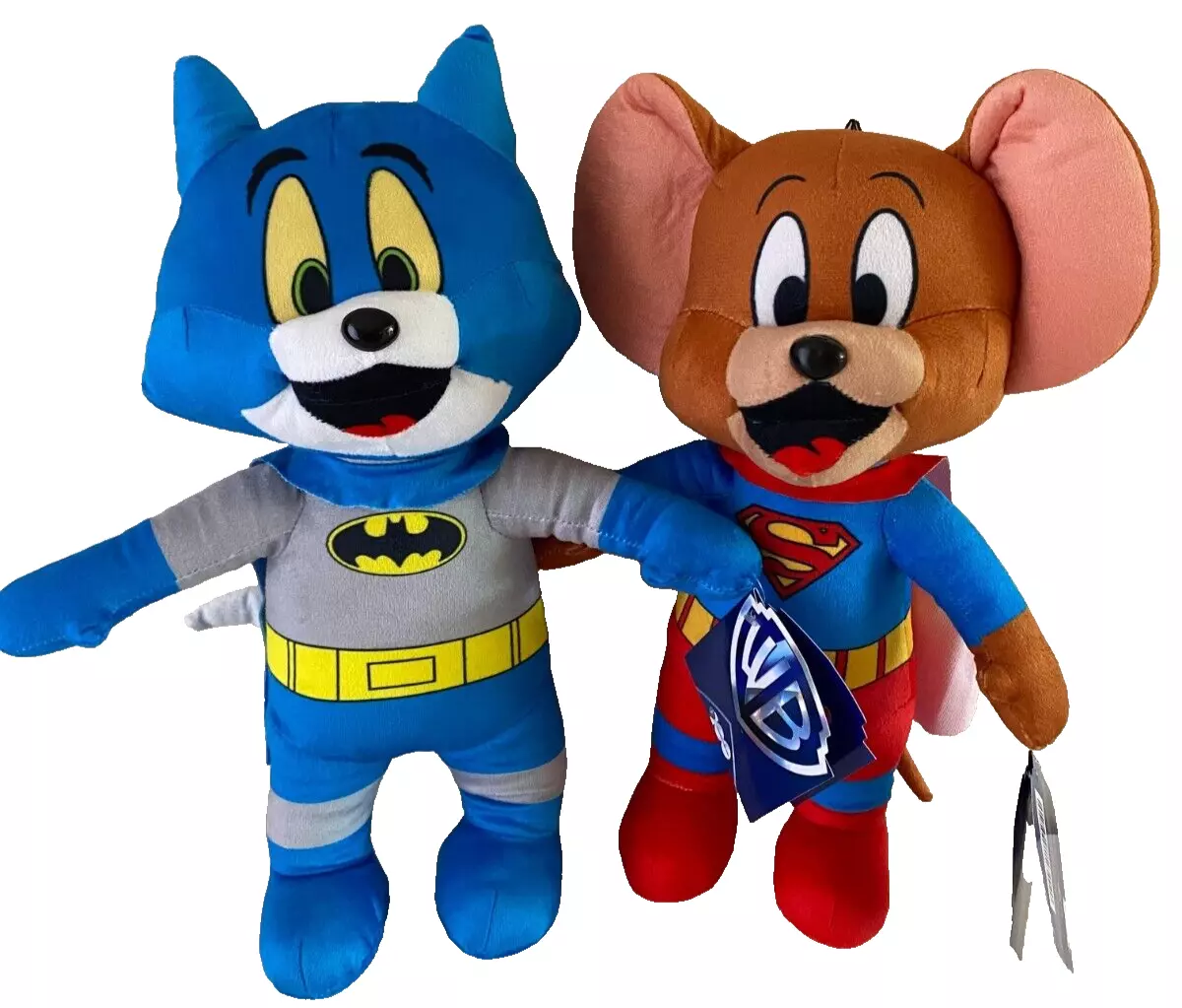 Set of 2 Toys Tom and Jerry Superhero Plush Toys 13 inch - Walmart.com