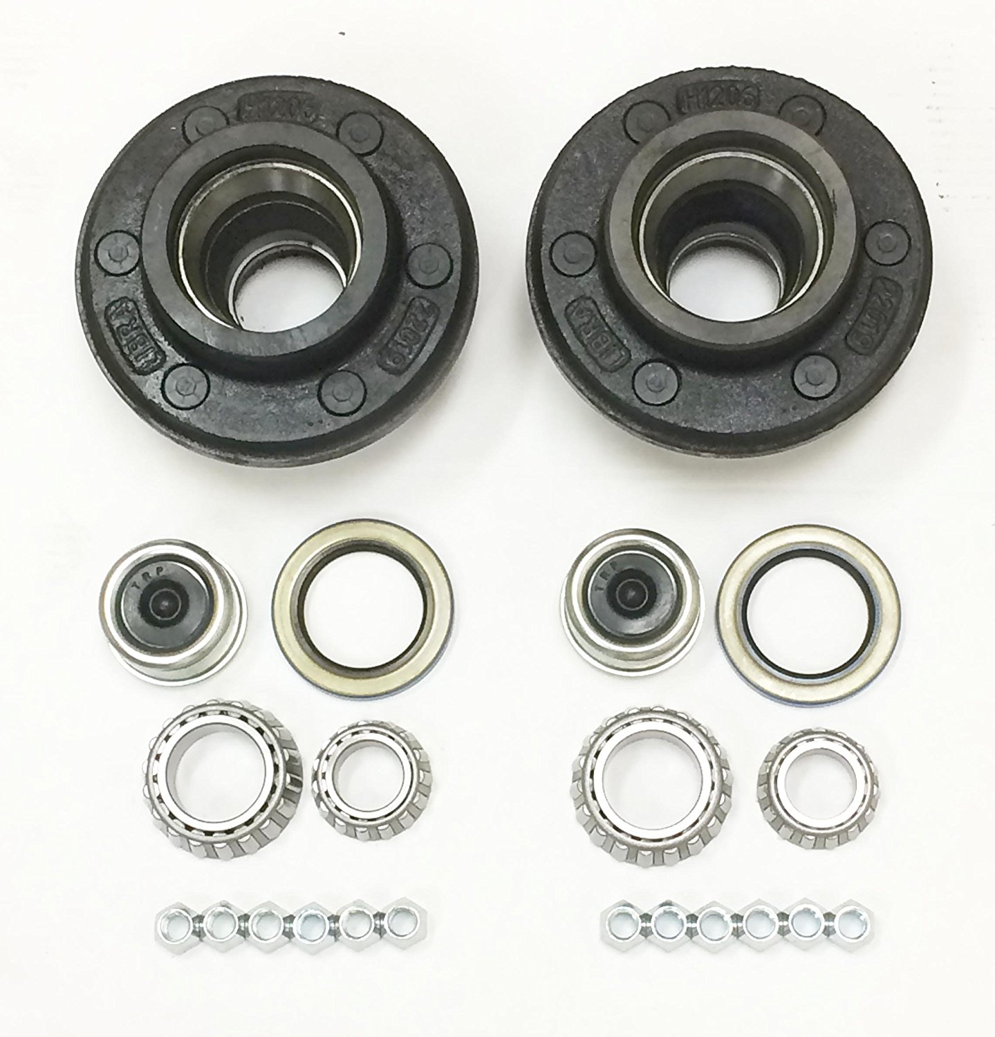 "Walmart 2 Trailer Idler Hub Kits 5 on 5"" - 3500 lbs Axle with ...
