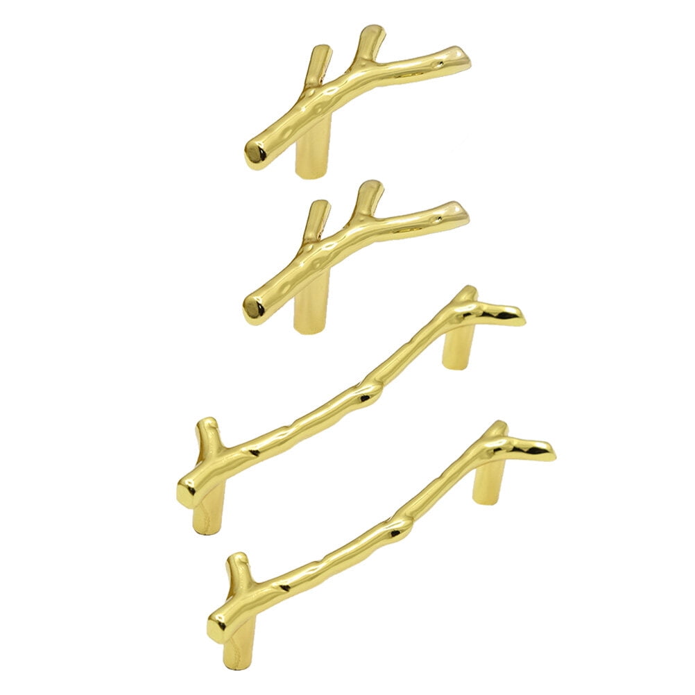 Set of 2 Tree Branch Handle Unique Design Knobs Shoe Cabinet Handles ...