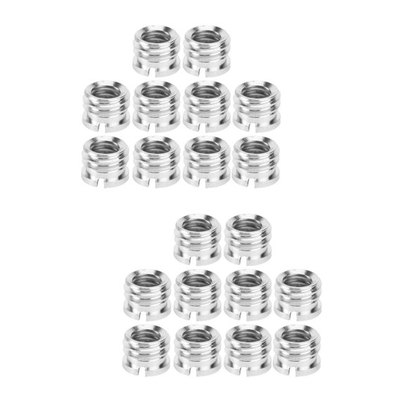 Set of 2 Tripod Screw Adapter Converter Camera Thread Nut Monitor Power ...