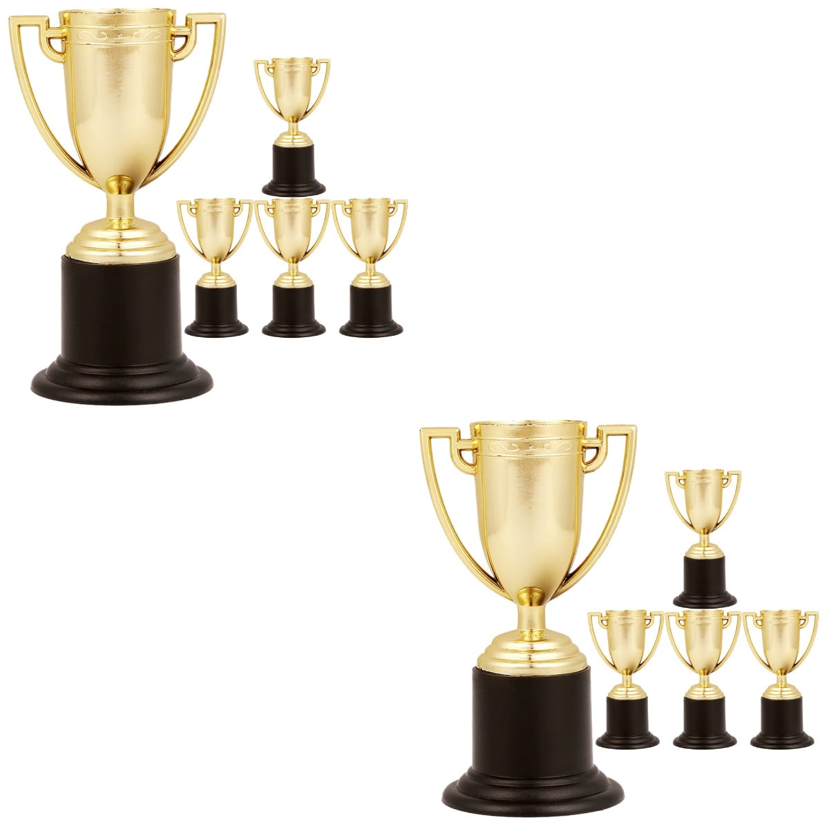 Set of 2 Trophy Mini Day Medals Small Lightweight Student - Walmart.com