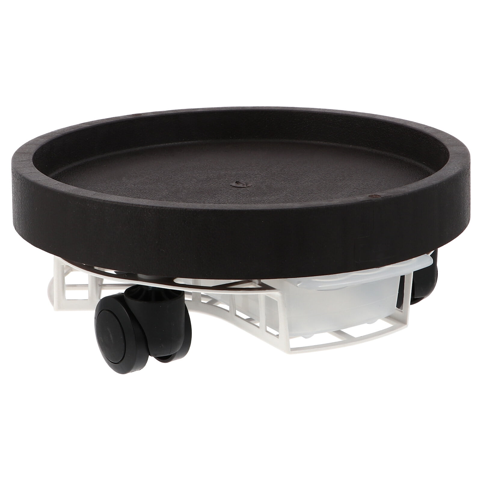 Set of 2 Trough Wheeled Planter Tray Indoor Stand with Wheels Durable ...