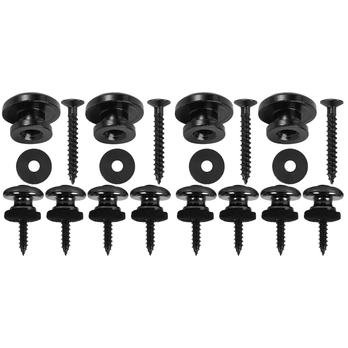 Set of 2 Tunings Guitar Strap Buckle Fasteners Security Lock - Walmart.com