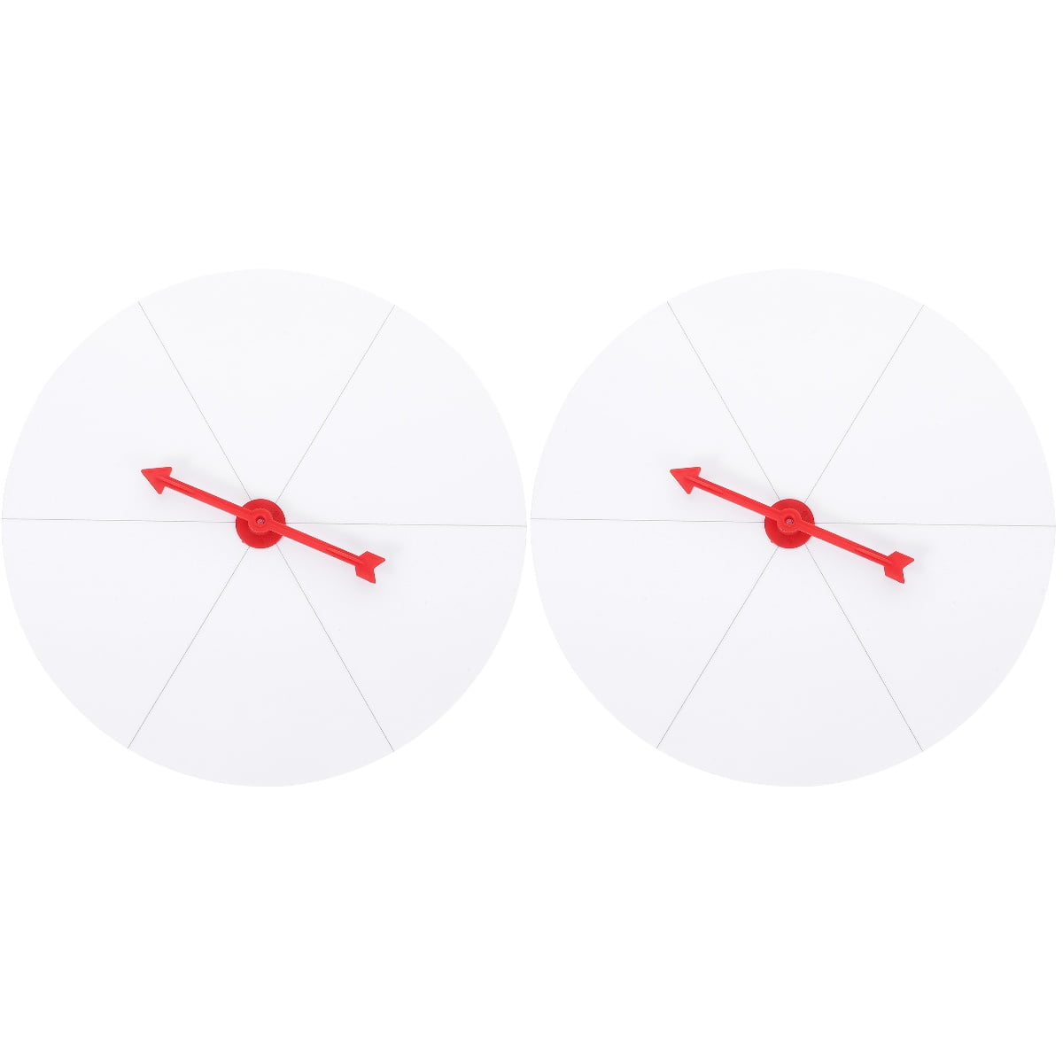 Set of 2 Turntable Prize Carnival Game Mardi Gras Games Lottery ...