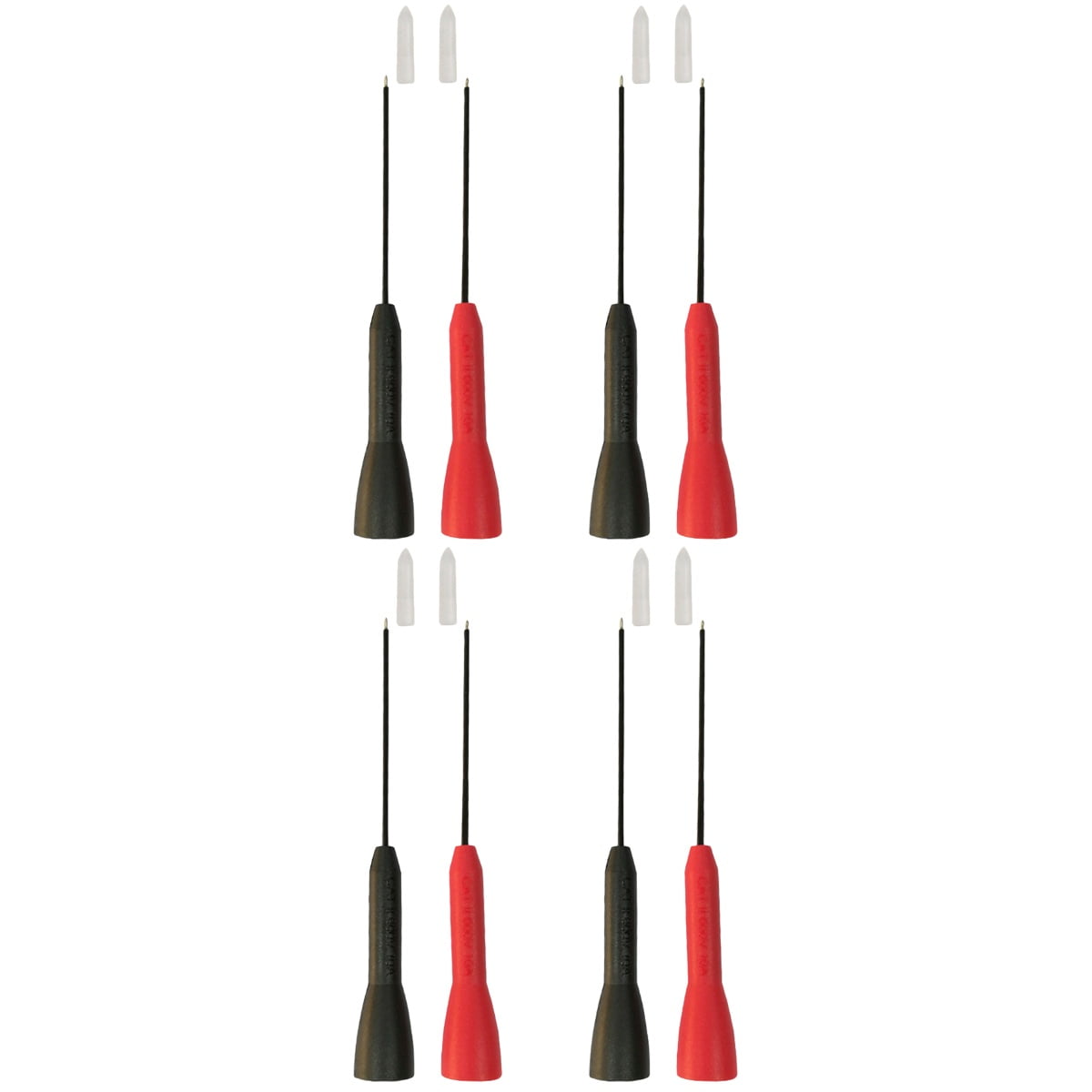 Set of 2 Voltmeter Tester Multimeter Probe Accurate Test Probes ...