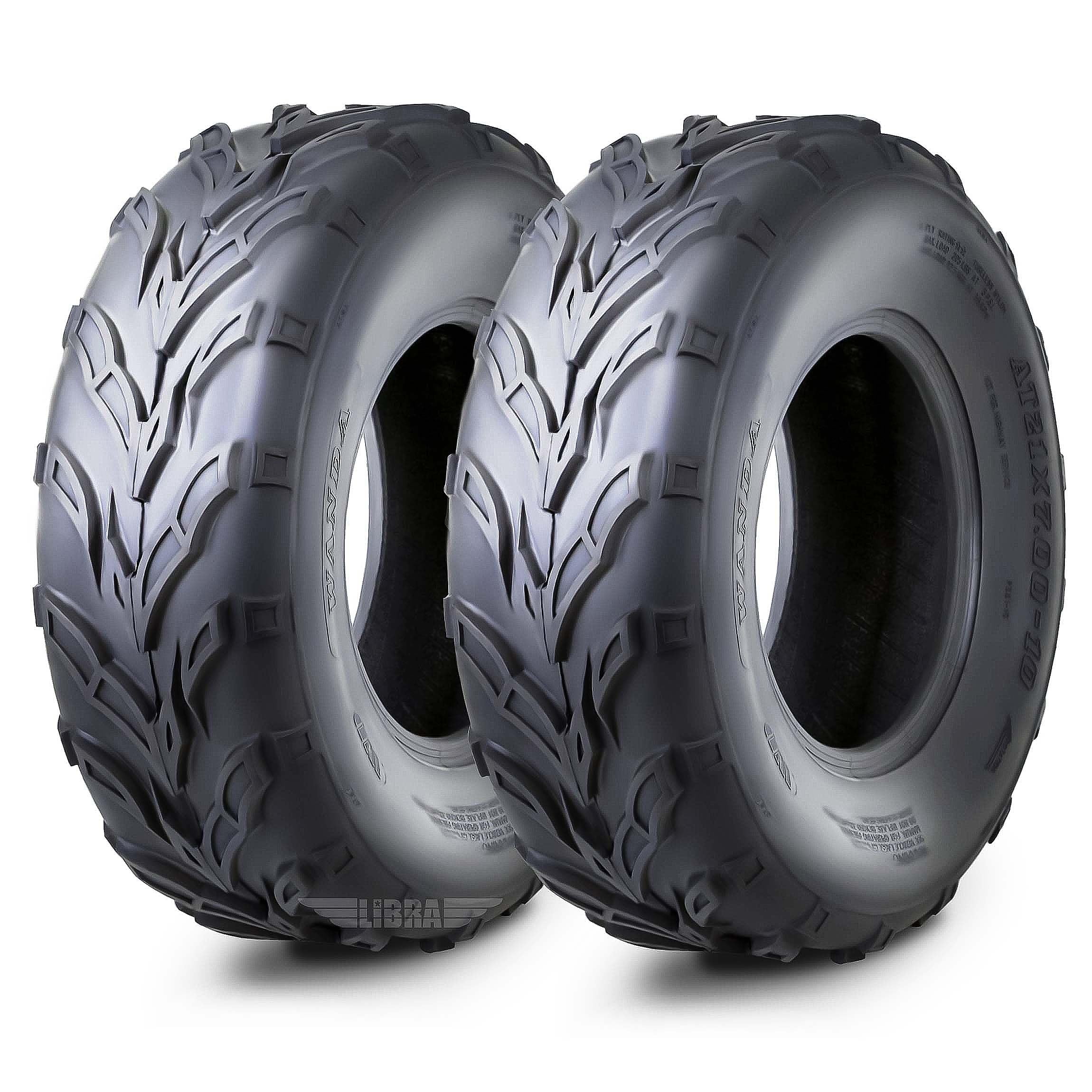 WANDA Set of 2 Sport ATV Tires 22x7-10 22x7x10 4PR P361 10196 - Walmart.com