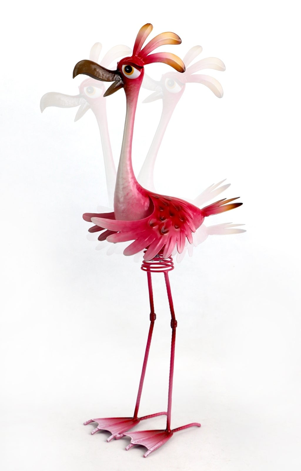 Set of 2 Wacky Bouncing Flamingo Wacky Statue - Walmart.com