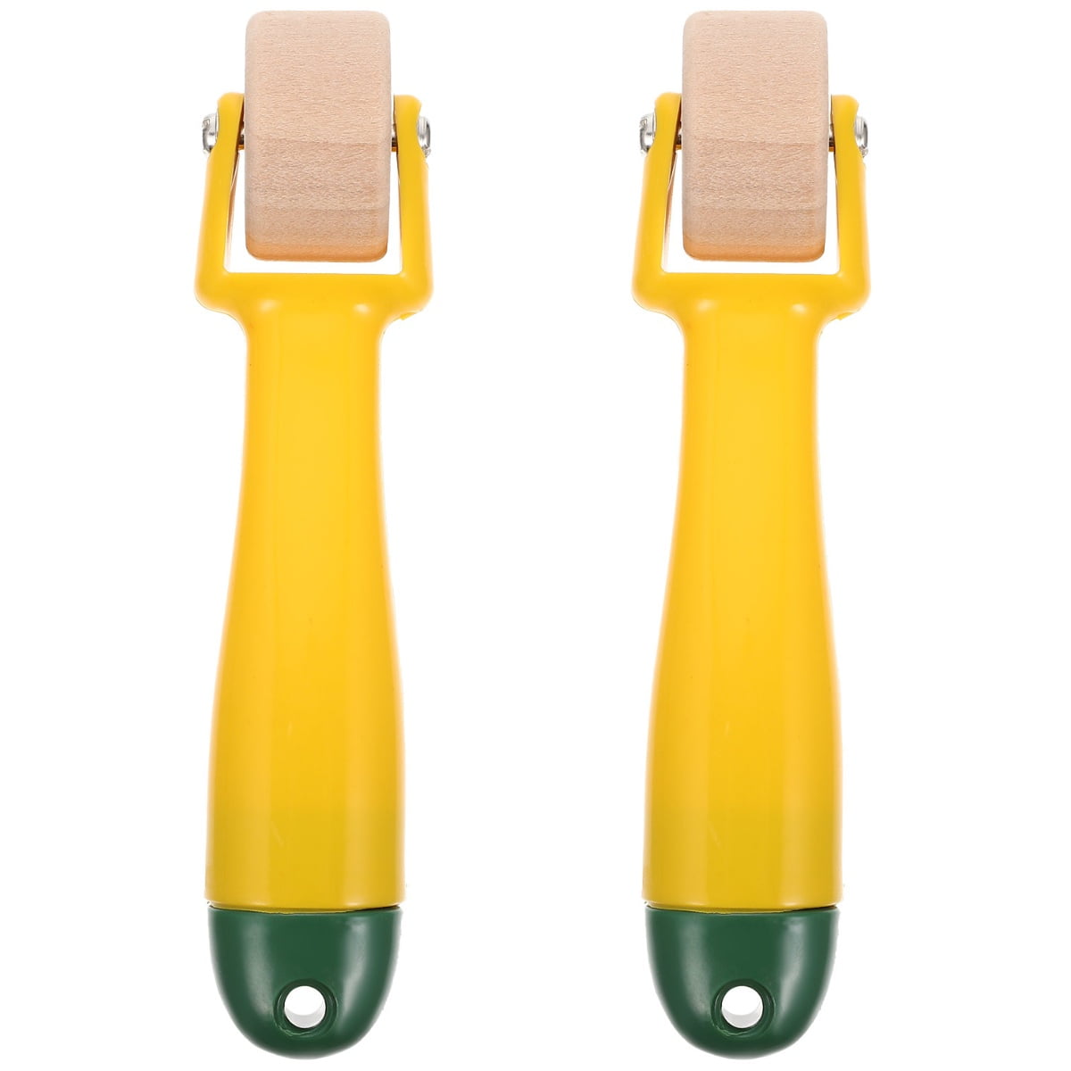 Set of 2 Wallpaper Flat Pressing Wheel Quilting Tools Roller Vinyl Seam ...