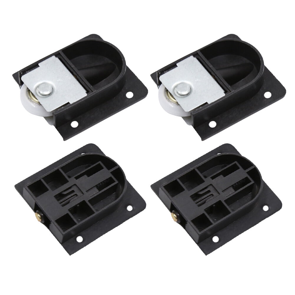 Set of 2 Wardrobe Sliding Door Wheel Closet Roller - Walmart.com