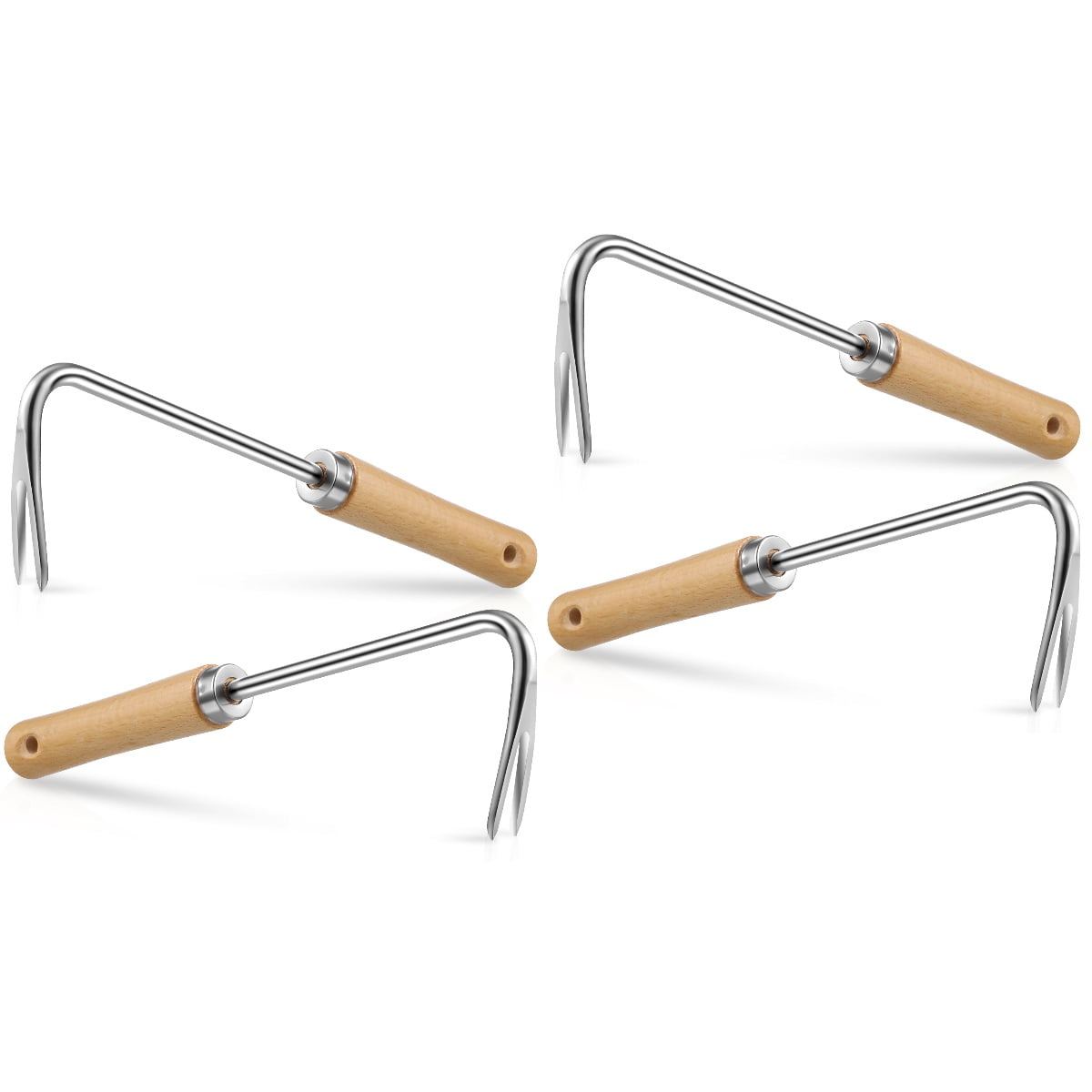 Set of 2 Weeder Grabber Puller Tools Crevice Remover Crabgrass ...