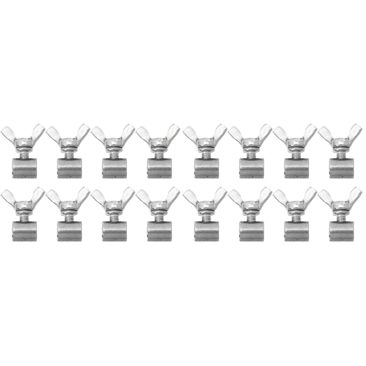 Set of 2 Wire Rope Butterfly Buckle Rust-resistant Clamp Fastener ...