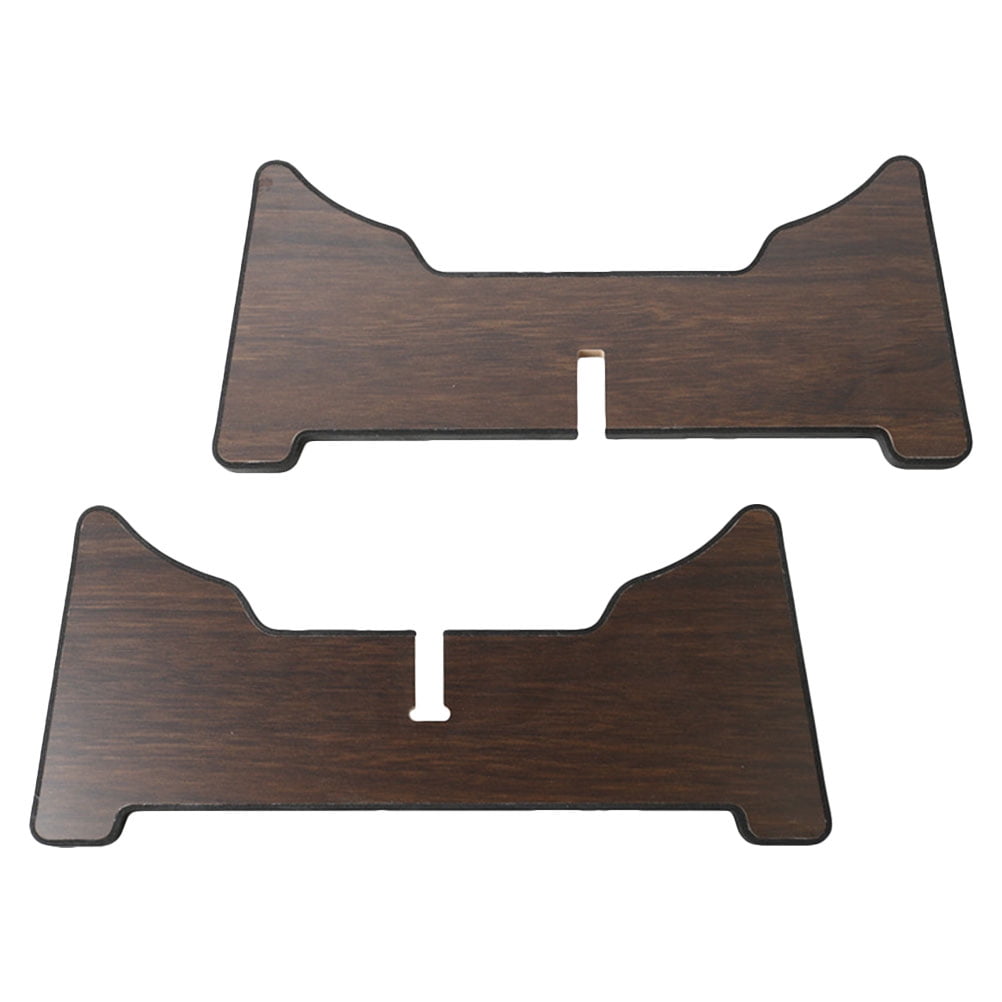 Set of 2 Wooden Display Stand Show Racks for Floor Tongue Drum Supply ...