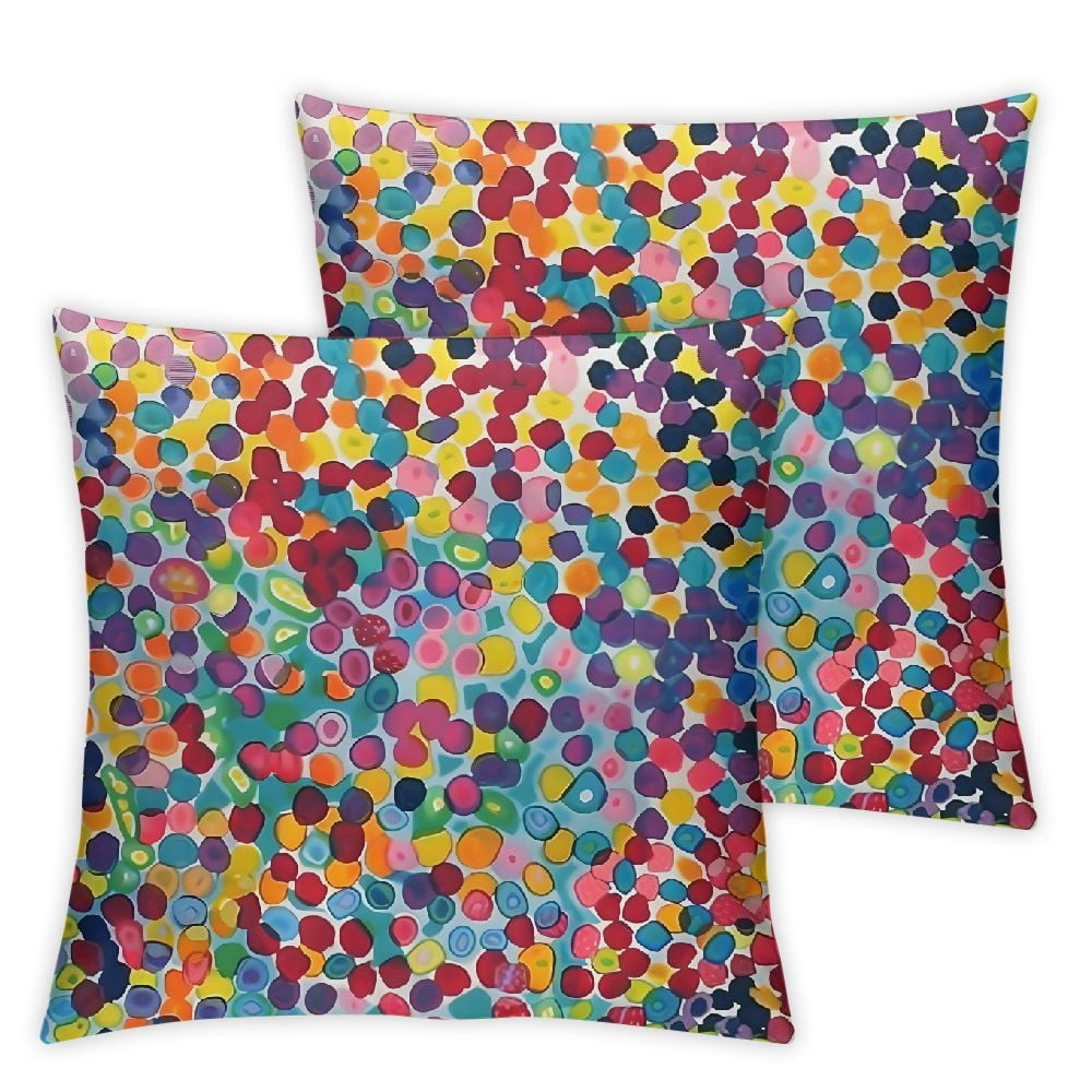Set of 2 dots colors sizes Home Decor, Without Pillow Inserts Home ...