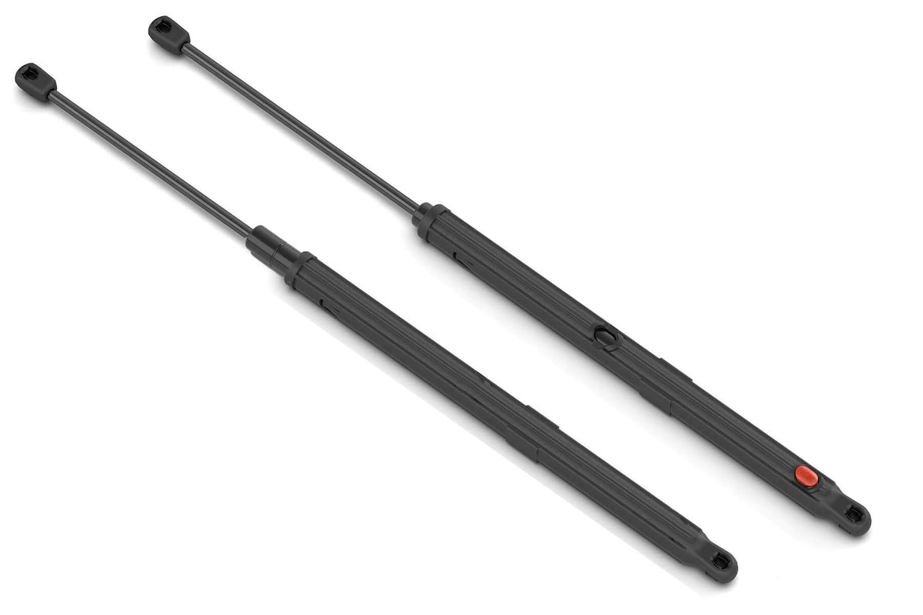 Set of 2 new made by Stabilus 3477Xw 3474Xk Mercedes Hood Lift Supports ...