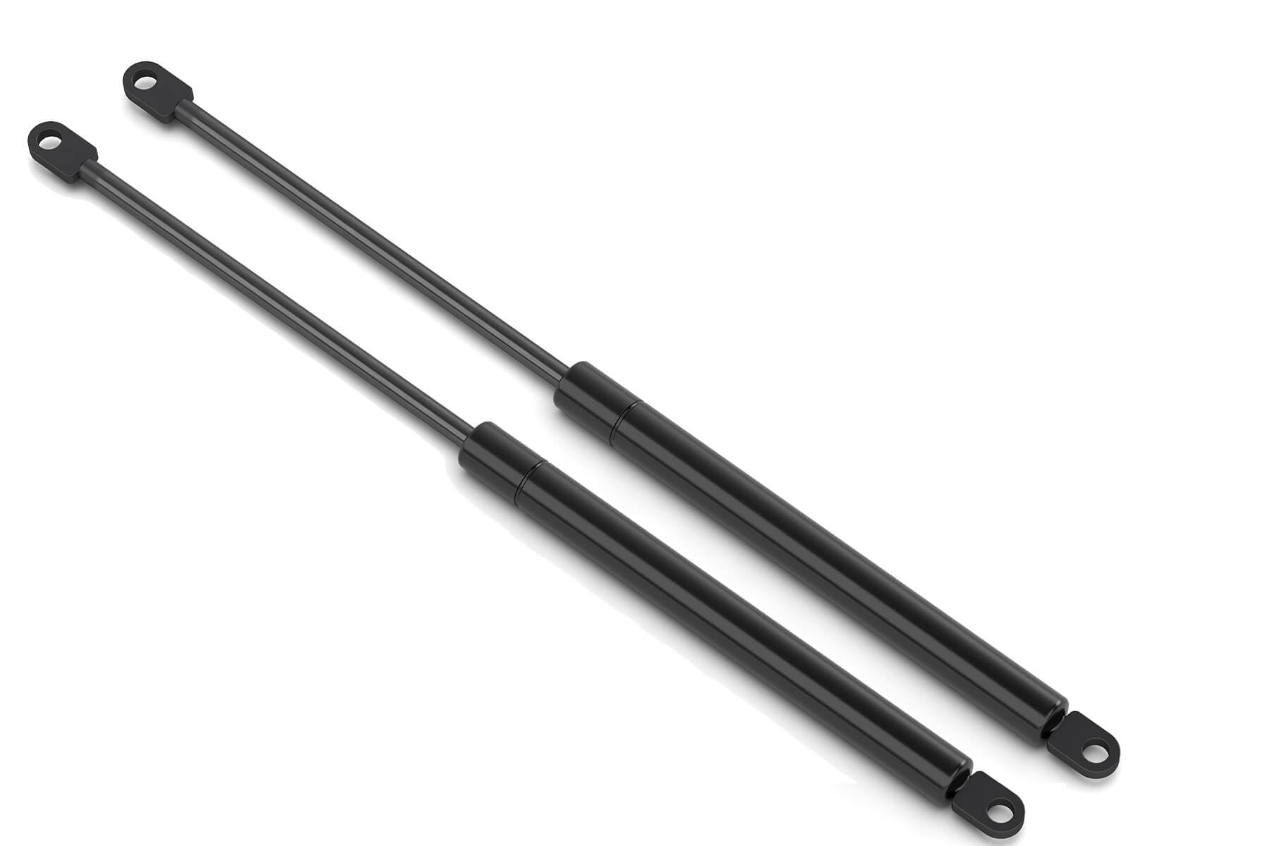 Set of 2 new made by Stabilus 5B-037528 Eyelet End Ext 15 Inch Comp 8. ...