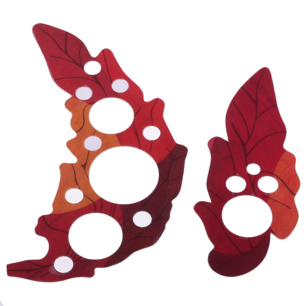 Set of 2 stickers acoustic guitar pickguard grape soundhole cover ...