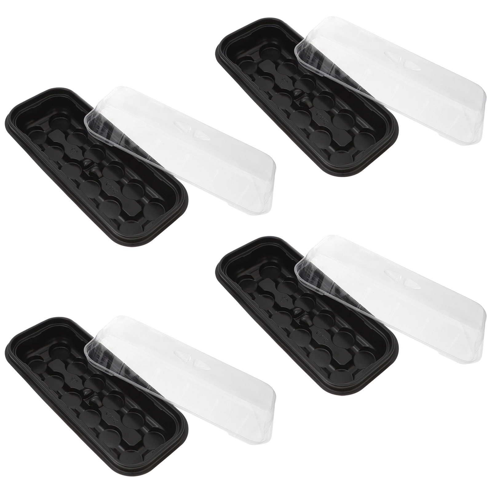 Set of 2 with Lid Distributor Stackable Trays Mother - Walmart.com