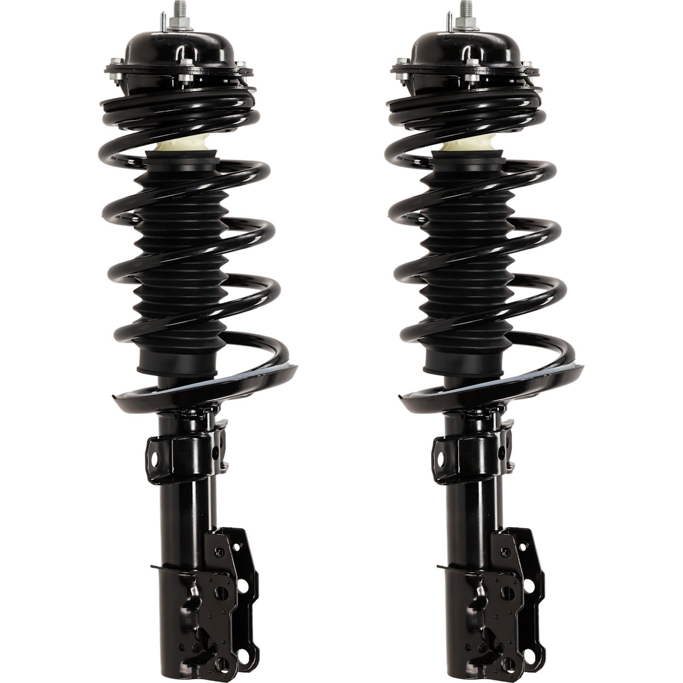 Set of 2 y Loaded Strut Driver & Passenger Side Front Shock Absorber ...