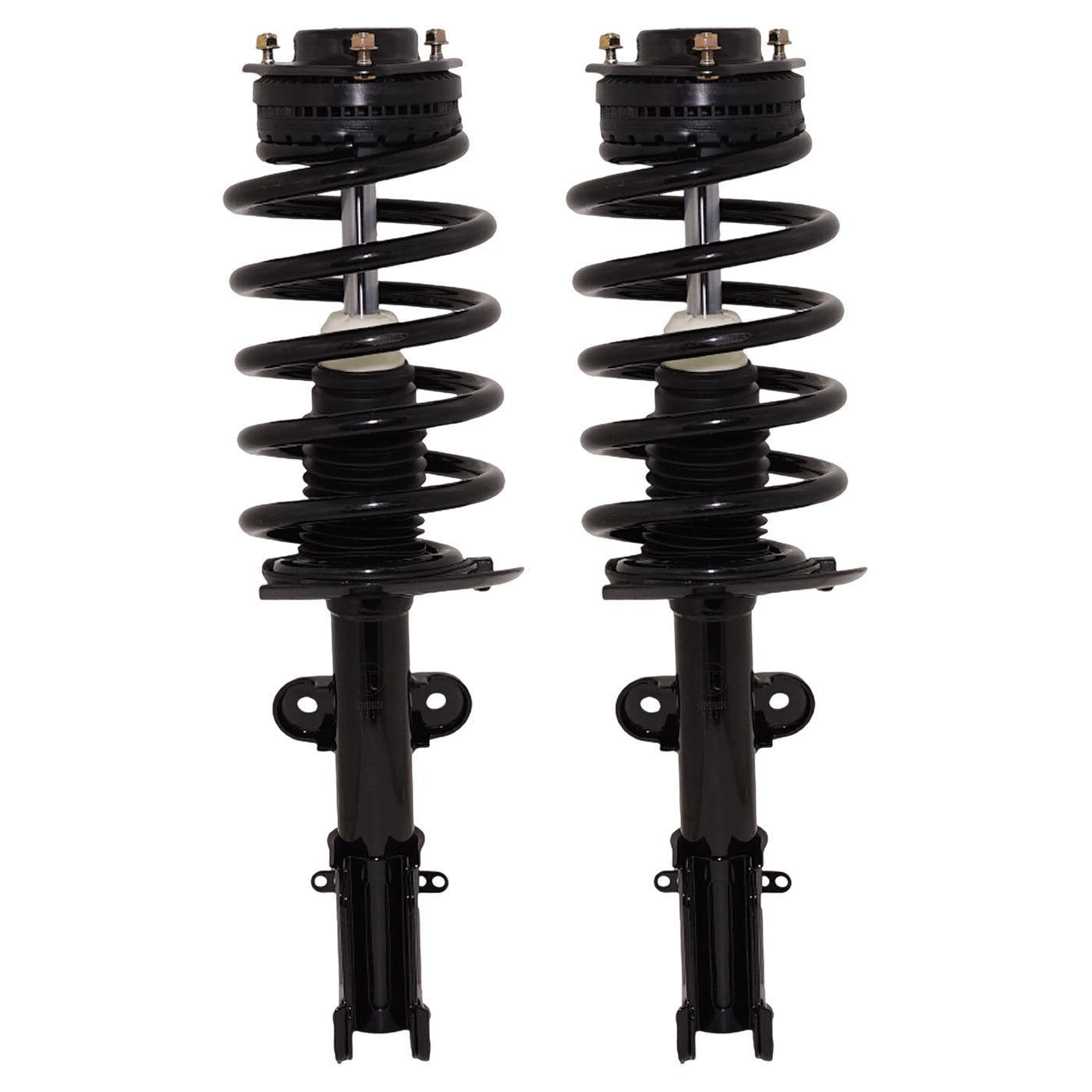 Set of 2 y Loaded Struts for Sedan Front Driver & Passenger Left Right ...