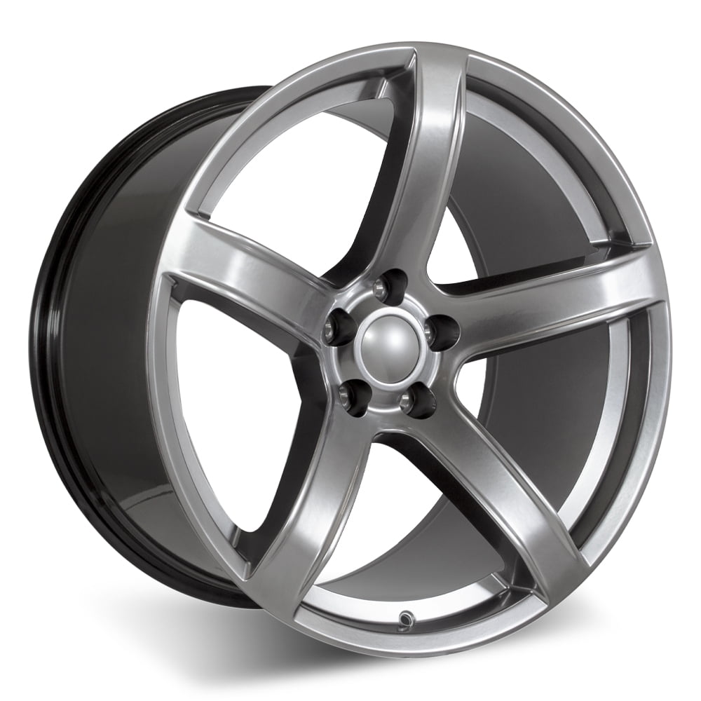 Set of 20" Crystal Grey Flow Forged HC2 Hellraiser Style Wheels for ...