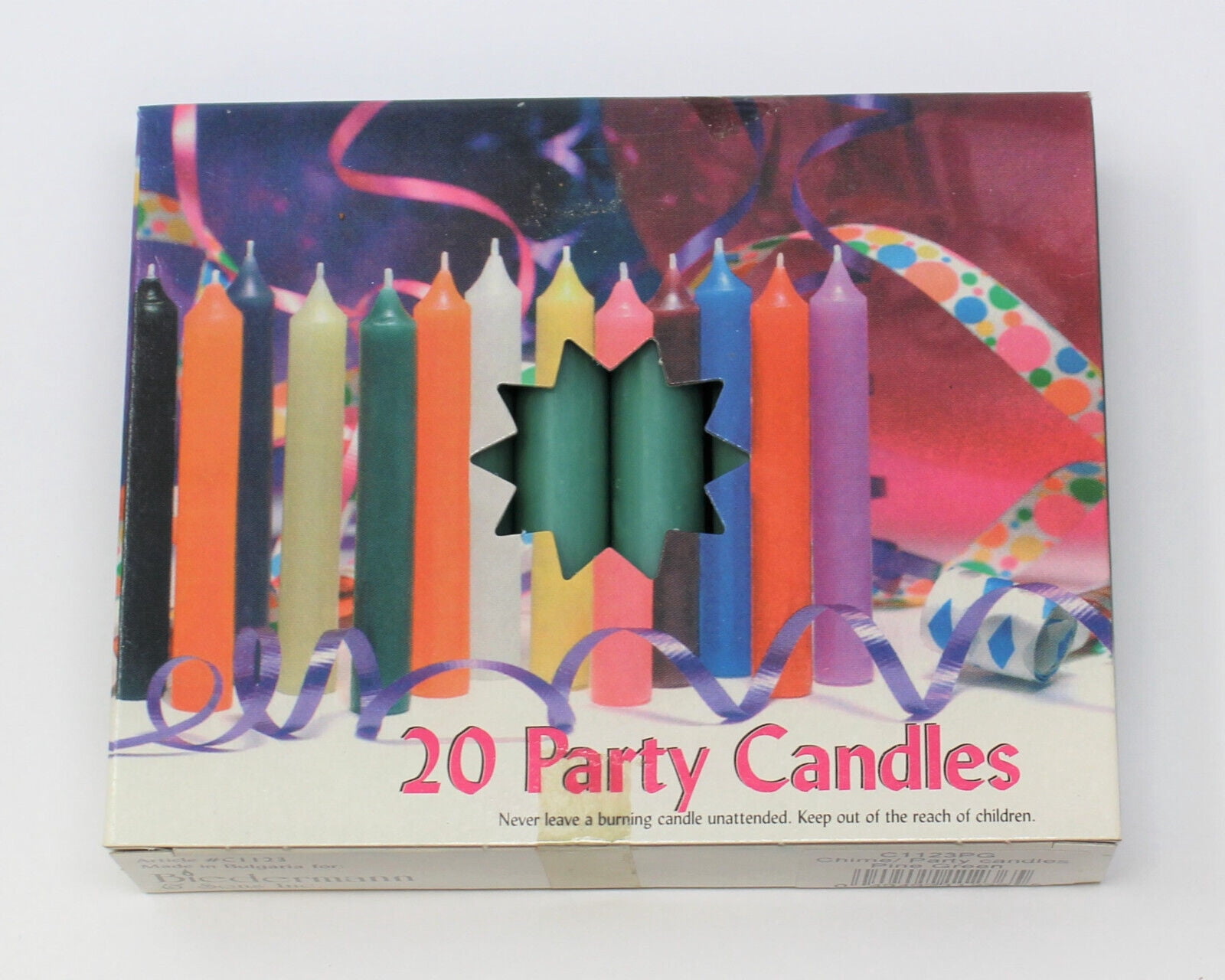 Set of 20 Dark Green Candles: Mini 4" Party Candles - Walmart.com