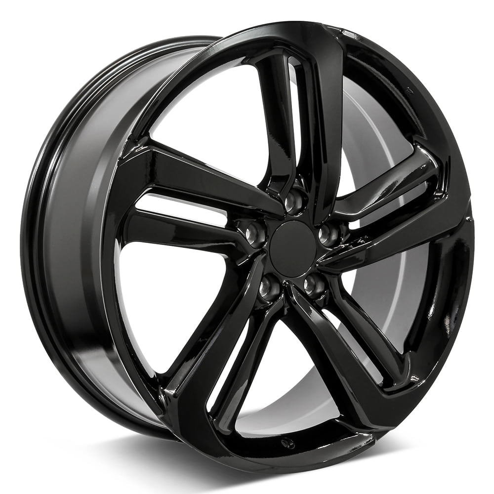Set of 20" Gloss Black EXL Style Wheels for Honda Civic, Accord, CRV ...