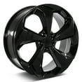 Set of 20" Gloss Black Sport Style 2020 Wheels for Honda Civic, Accord ...