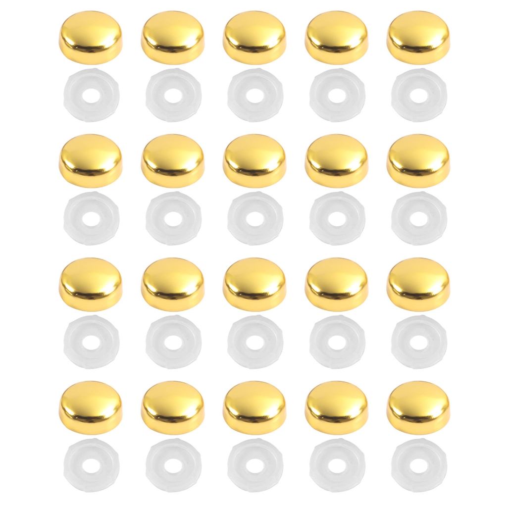 Set of 20 Practical Sturdy Glass Screws Hat Nails for Glass Signs and ...