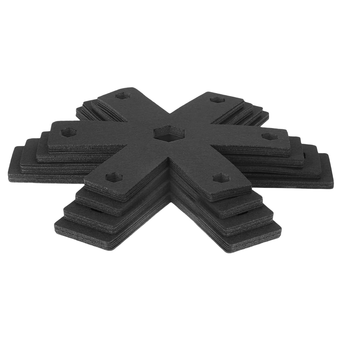 Set of 20 and 4 Different Sizes, Felt Pot Separators Protectors, Gray ...