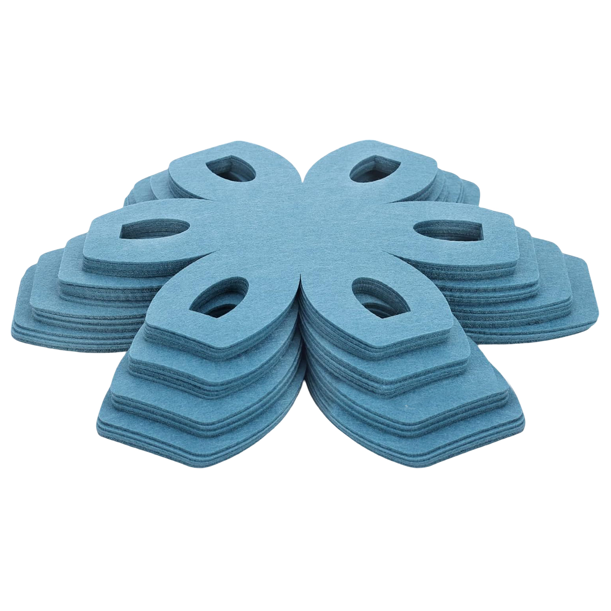 Set of 20 and 4 Different Sizes, Felt Pot Separators Protectors, Gray ...