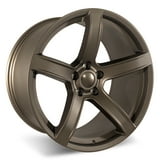 Set of 24" Matte Bronze HC2 Hellraiser Style Wheels for RAM 1500, 5x139.7 (24x10, 25mm Offset ...