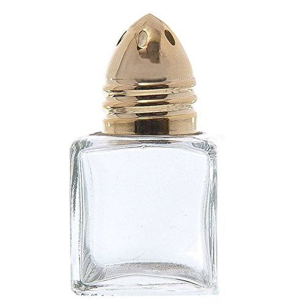 (Set of 24) Mini Salt & Pepper Shakers, Cube Shape, Glass Body ...