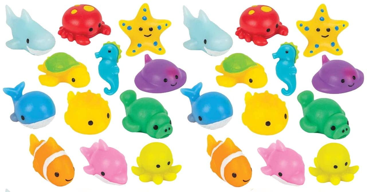 Set of 24 Ocean Sea Animal Mochi Squishy - Adorable Cute Kawaii ...