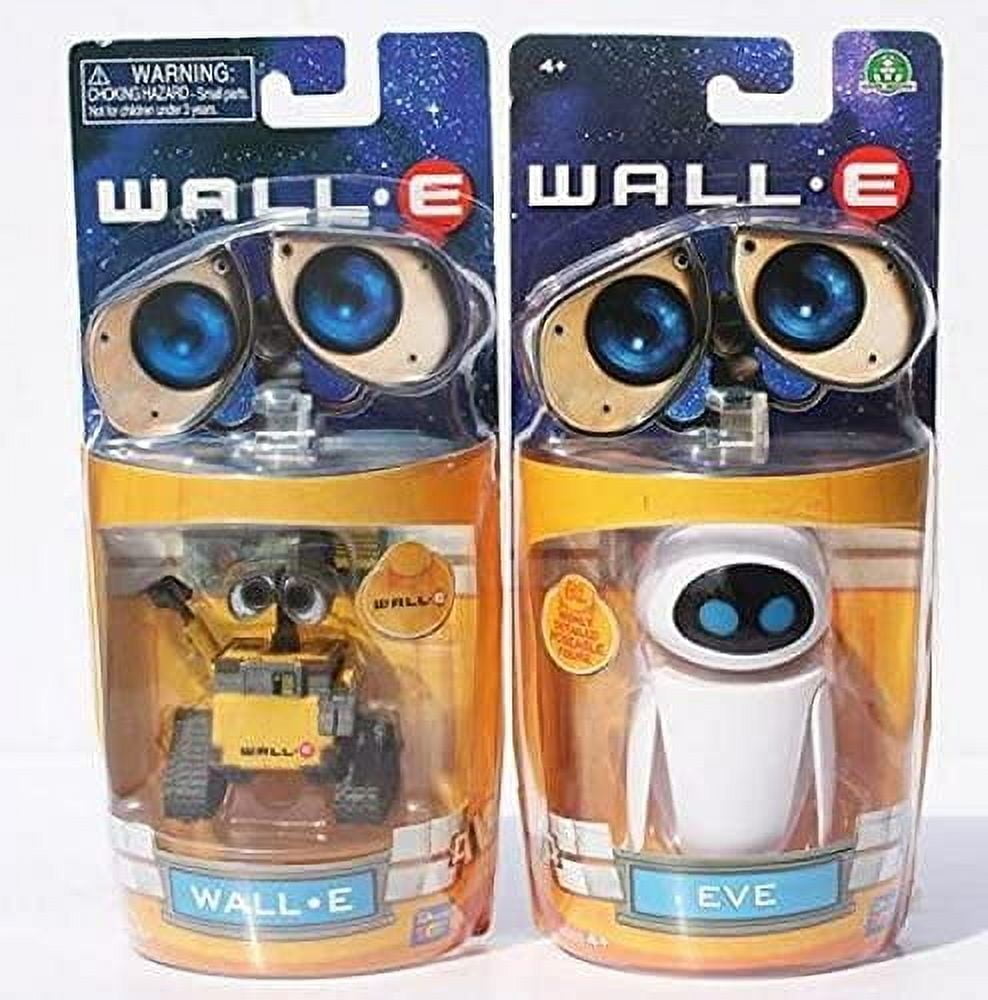 Set of 2pcs Pixar Wall-E and Eee-Vah EVE Action Figure Loose Hot New ...