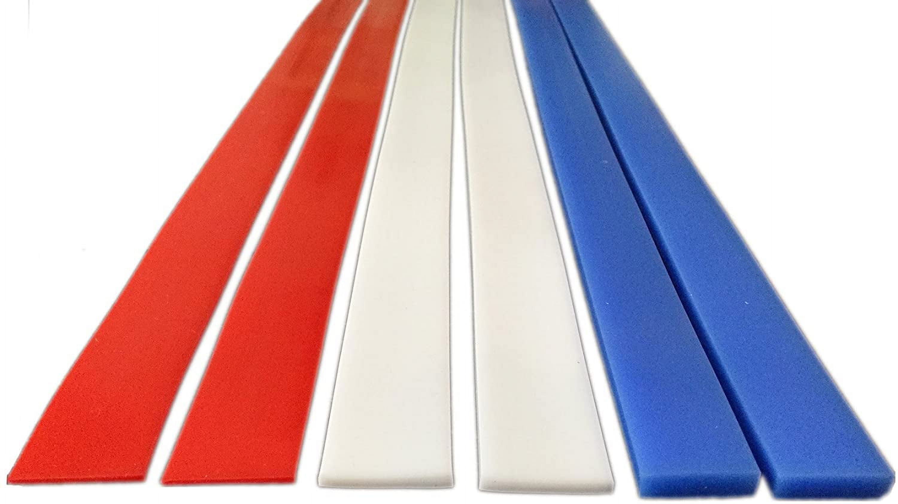 Set of 3-100% Silicone Measuring Dough Strips/Perfection Sticks/Rolling ...