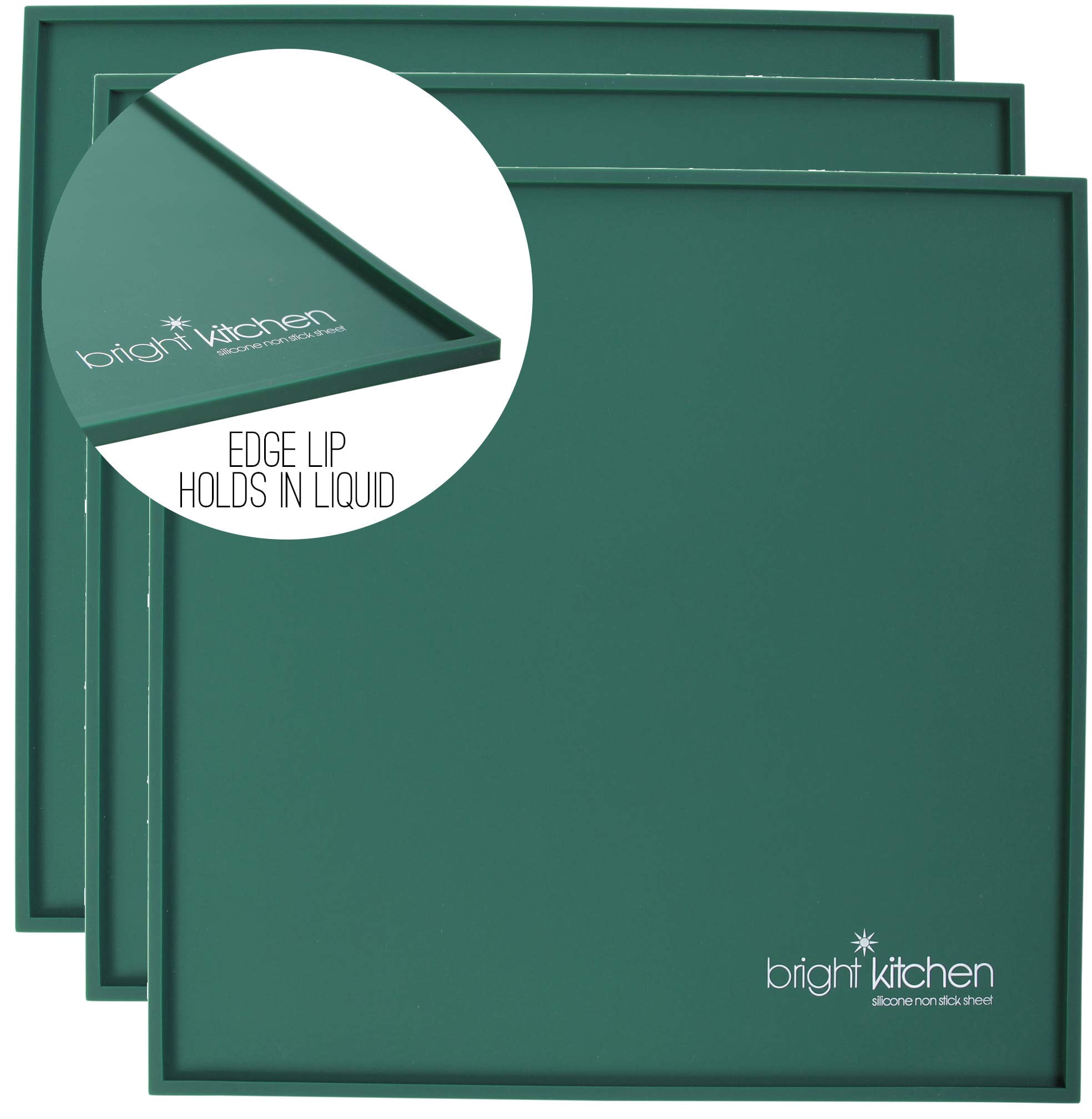 Set of 3 - 14" x 14" Silicone Sheets for Excalibur Dehydrator Bright ...