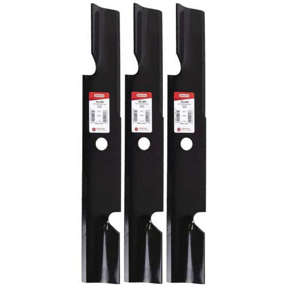 Set of 3 92-209 Blade Exmark 20.5" High Lift Replaces Exmark 103-6383 ...