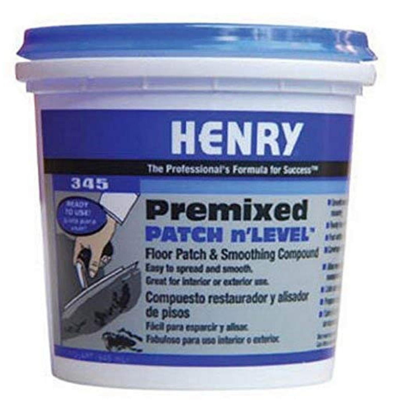 Set of 3, ARDEX Henry, WW Company 12063 Pre-Mixed Floor Patch, 1 Quart ...