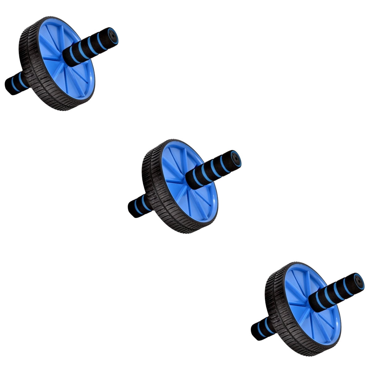Set of 3 Abdominal Exercise Roller Fitness Device Stimulator for ...