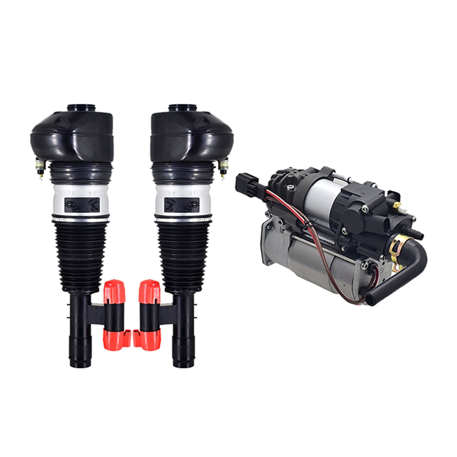 Set of 3 Air Suspension Compressor Pump-Front Air Airmatic Suspension ...