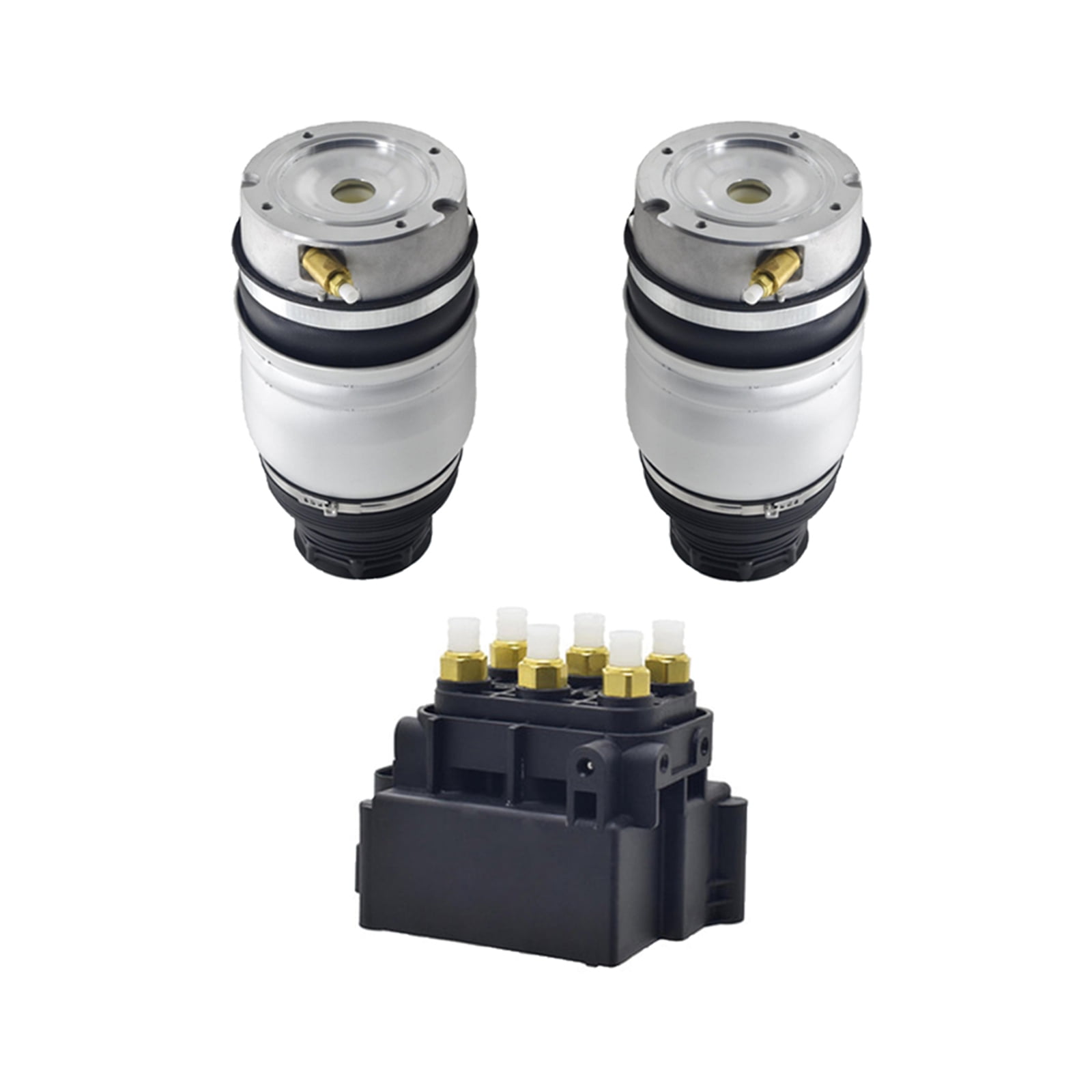 Set of 3 Air Suspension Valve Solenoid Block-Front Air Suspension ...