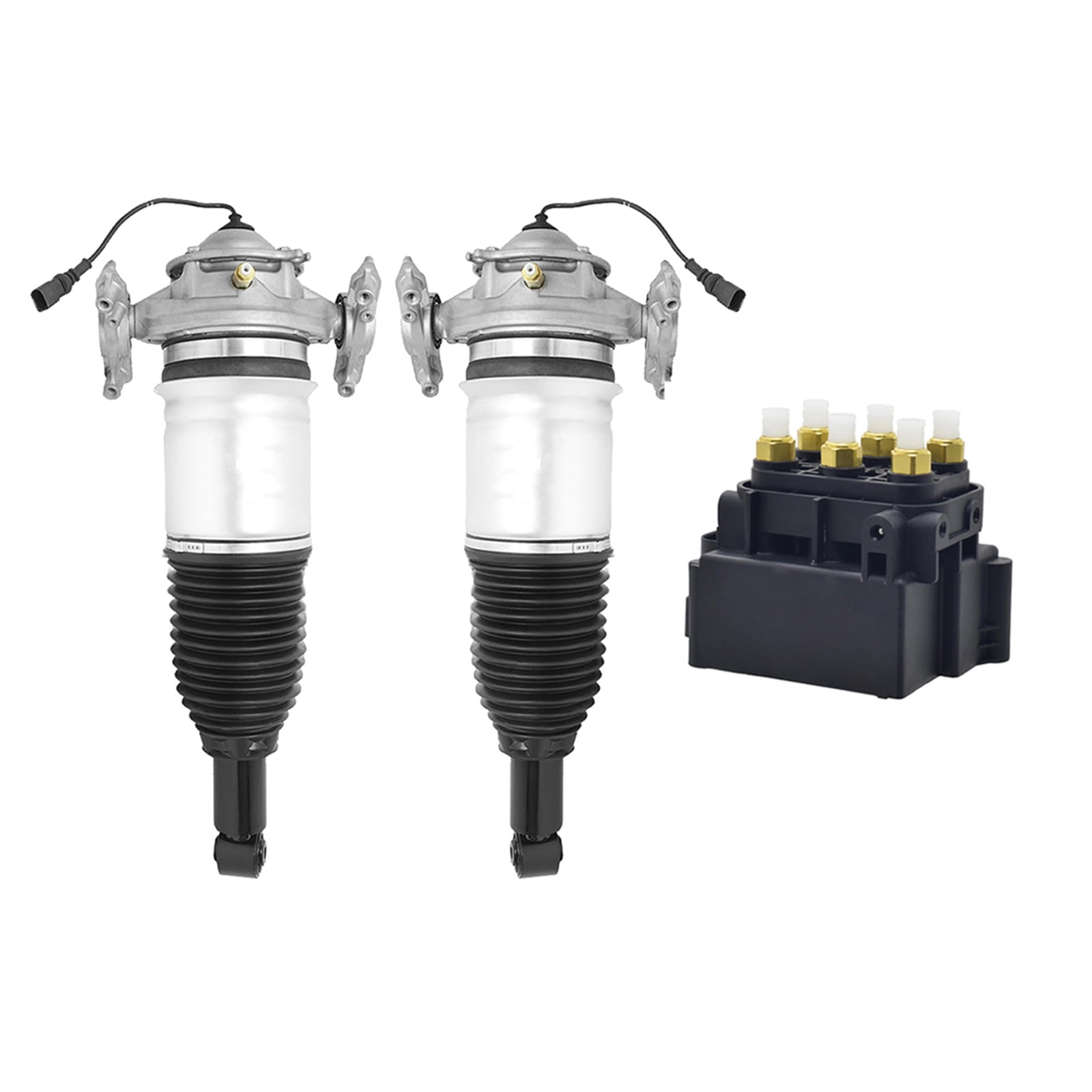 Set of 3 Air Suspension Valve Solenoid Block-Rear Air Suspension Spring ...